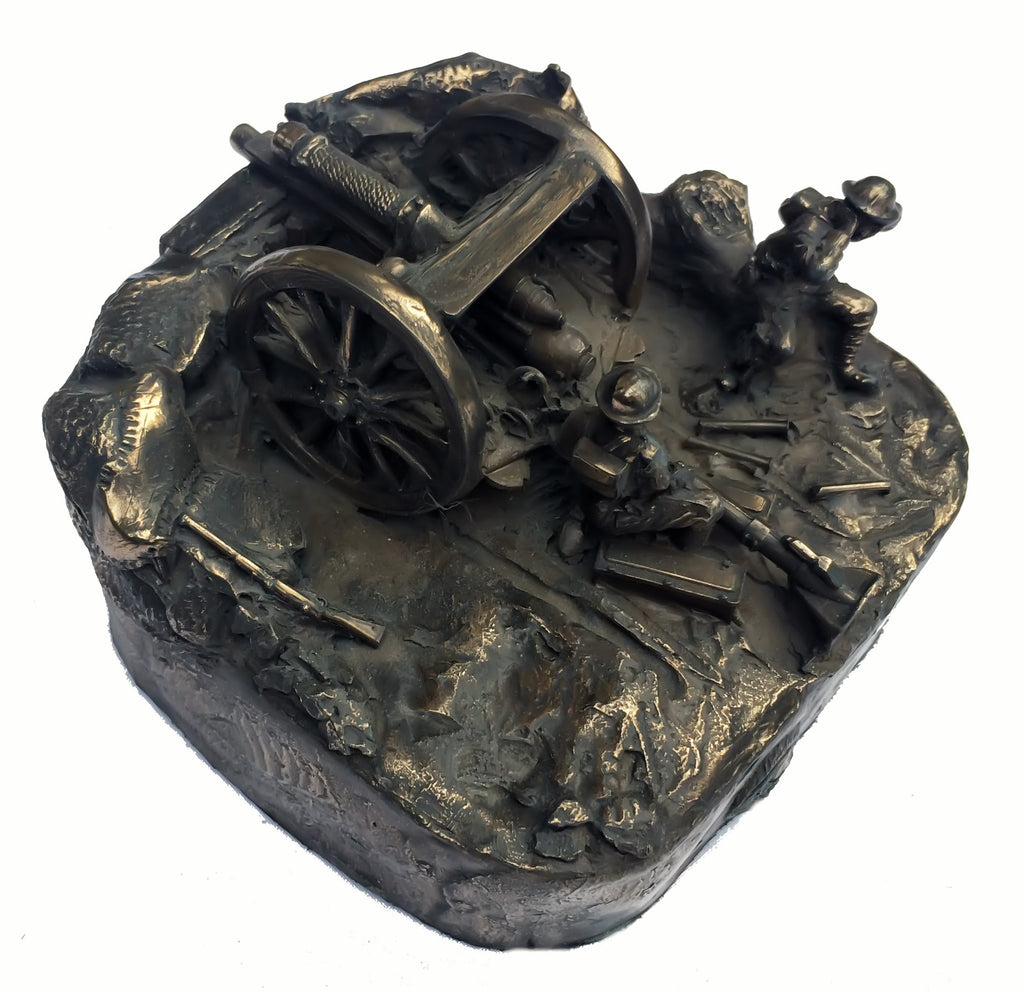 WW1 18 Pound Gun Bronze Statue - Olde Earth Castings – Olde Earth ...
