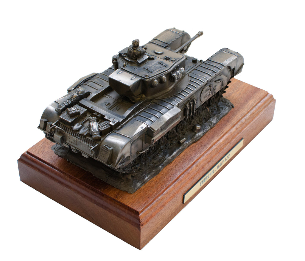 Churchill Tank Bronze Military Statue - Olde Earth Castings – Olde ...