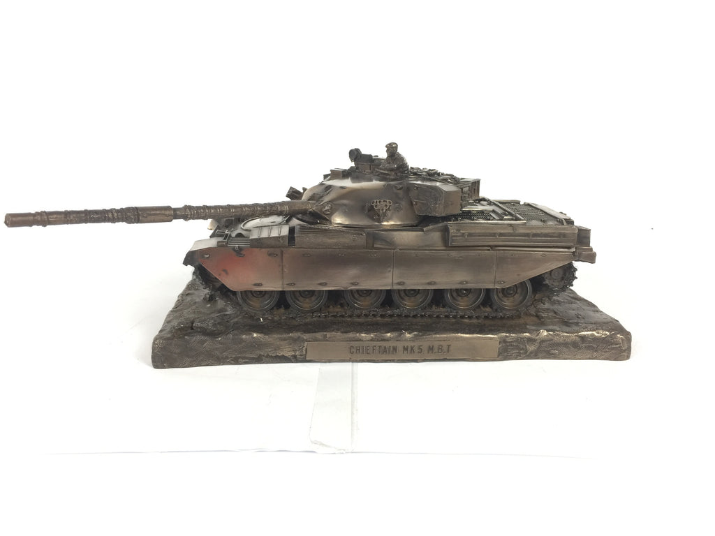 Chieftain FV4201 M.B.T Bronze Statue - Olde Earth Castings – Olde Earth ...