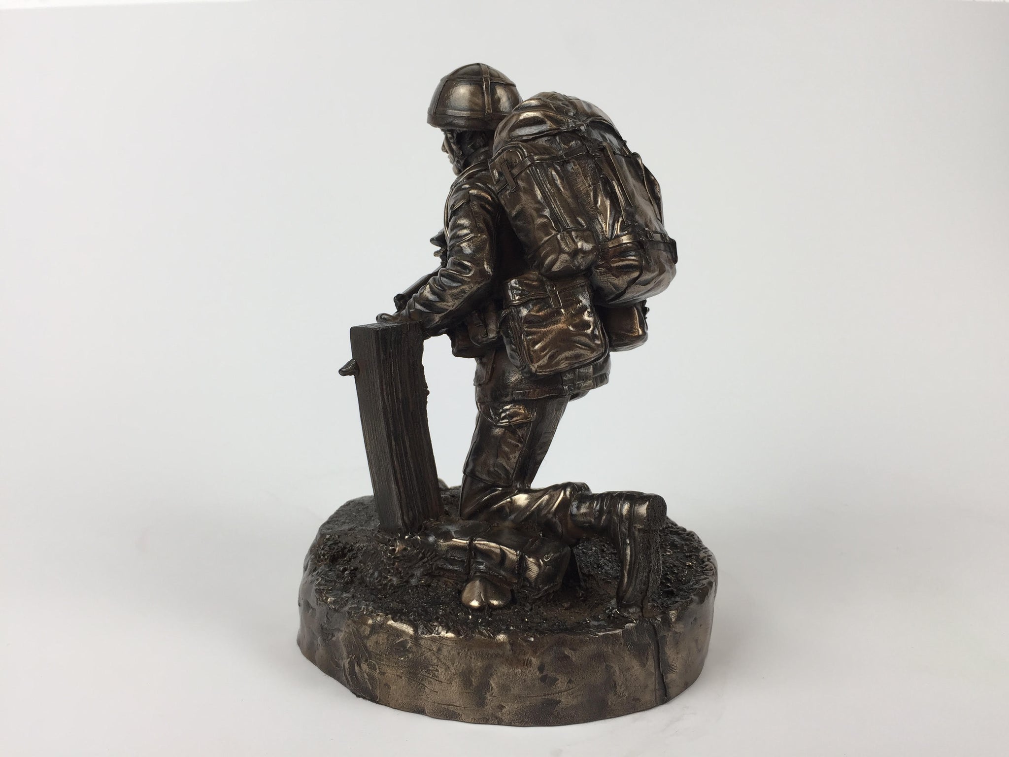 British kneeling Soldier Bronze Statue - Olde Earth Castings – Olde ...